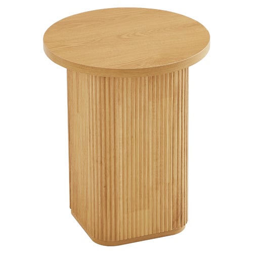 NordicHouse Chandni Ribbed Side Table | Temple & Webster