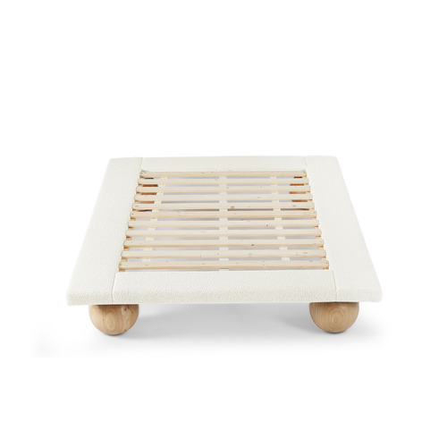 NordicHouse Telma Boucle Bed Base | Temple & Webster