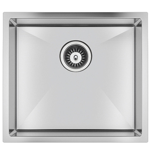 Aguzzo Elon 500mm Single Stainless Steel Kitchen Sink | Temple & Webster