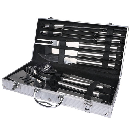 Oakleigh Home 10 Piece Barbeque Tool Set | Temple & Webster