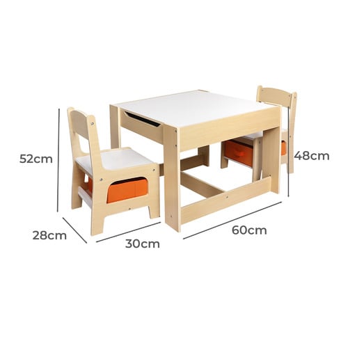 Oakleigh Home Kids' Casper Wooden Table & Chair Set | Temple & Webster