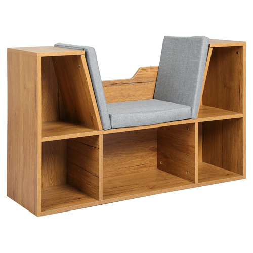 Oakleigh Home Kids' Rusticus Bookcase with Reading Nook | Temple & Webster
