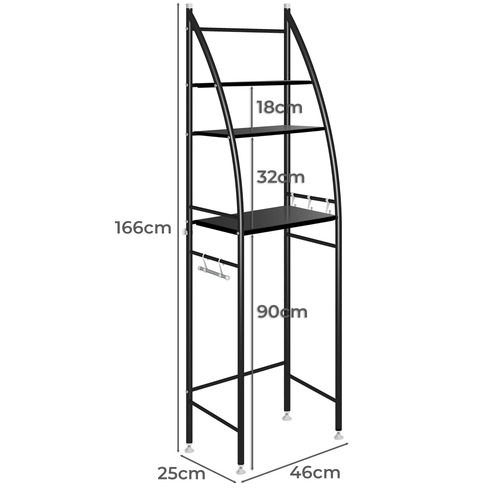 Oakleigh Home Anker 3 Tier Bathroom Rack | Temple & Webster