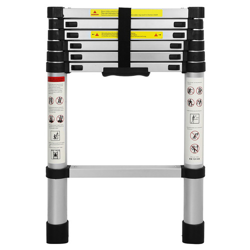 Oakleigh Home 200cm Infinity Aluminium Telescopic Ladder | Temple & Webster