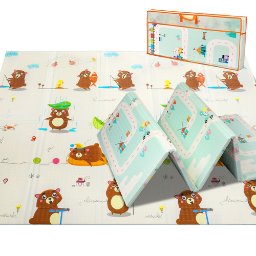 Oakleigh Home Train Trip Adventures Play Mat | Temple & Webster