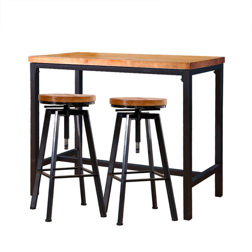 2 Seater Seraf Bar Table & Stool Set | Temple & Webster