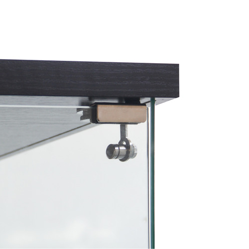 Oakleigh Home Aki 4 Tier Display Cabinet with Wheels | Temple & Webster