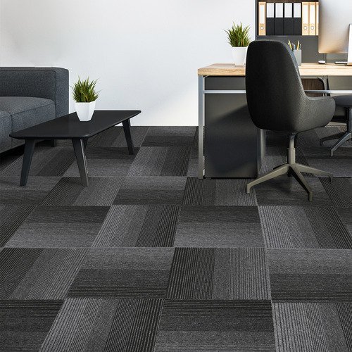 Nass 500 x 500mm Polypropylene Carpet Tile (Set of 20) | Temple & Webster