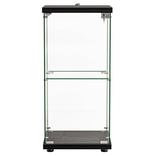 Morse 2 Shelf Glass Display Cabinet | Temple & Webster