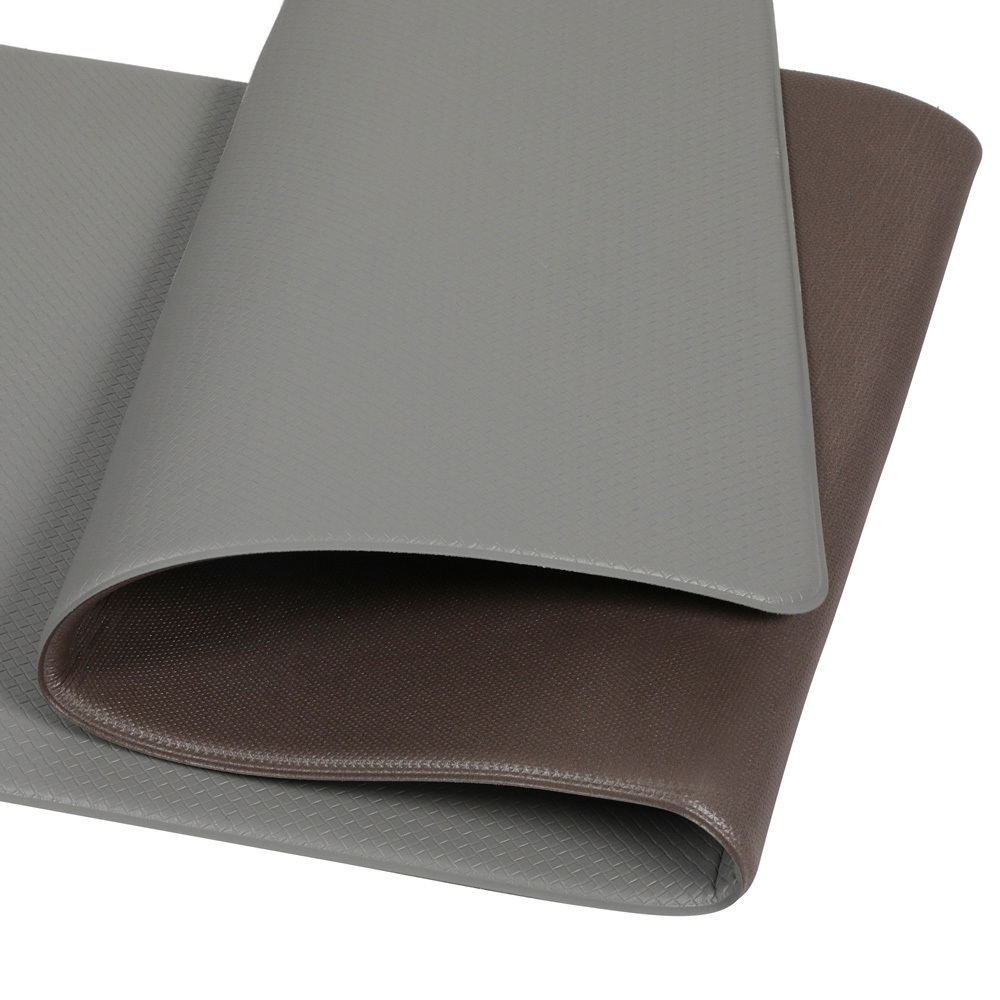 Oakleigh Home 2 Piece Grey Brinly Non-Slip Kitchen Mat Set | Temple ...