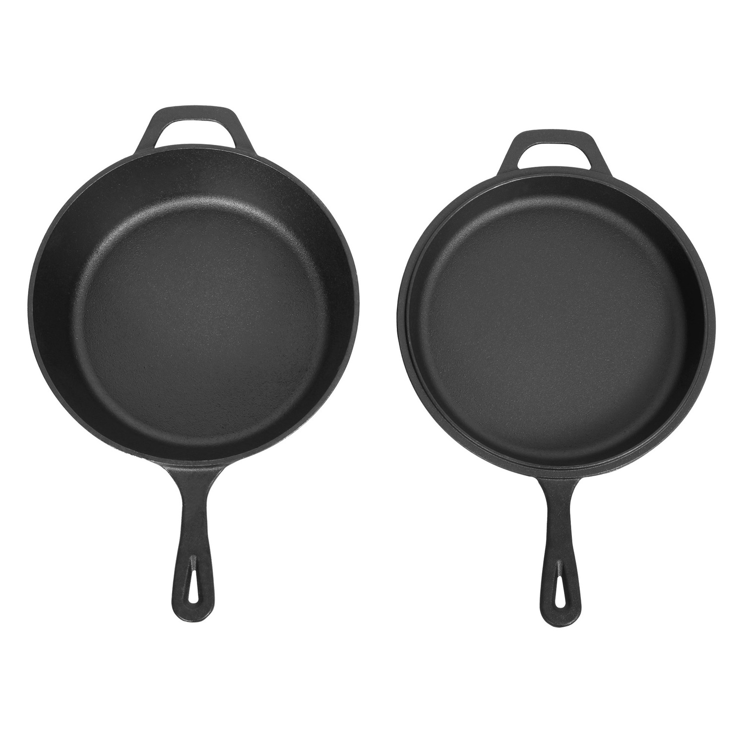 Oakleigh Home 2 Piece Avondale Cast Iron Dutch Oven Skillet Combo Set ...