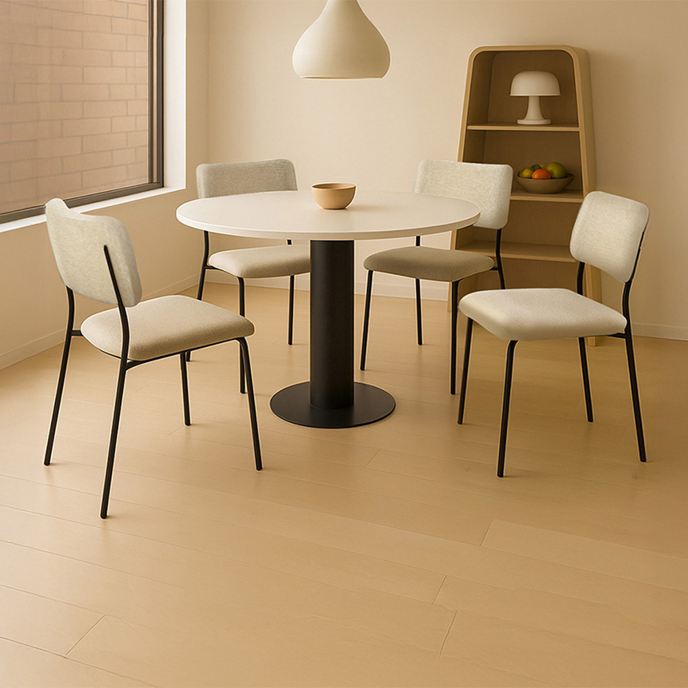 Hamish Cotton & Linen Dining Chairs | Temple & Webster