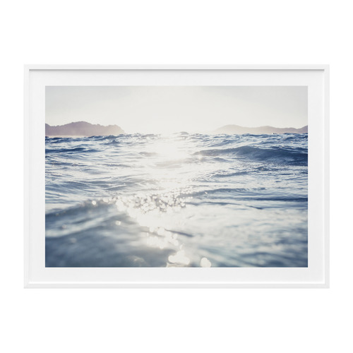 Le Concept Art Ocean Light Framed Print | Temple & Webster