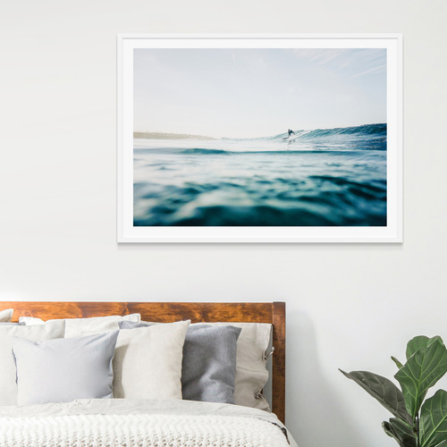 Le Concept Art Morning Surf Framed Print | Temple & Webster