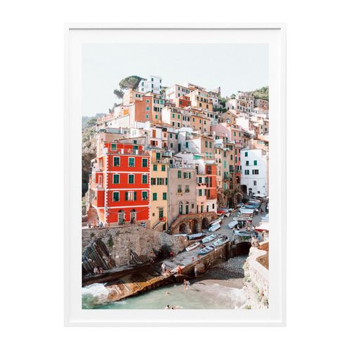 Le Concept Art Cinque Terre Framed Paper Print Wall Art | Temple & Webster