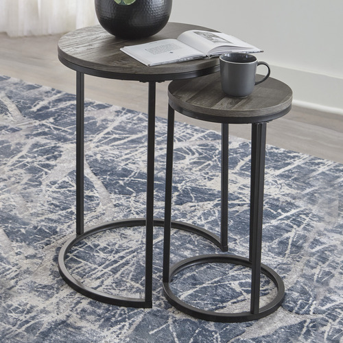 Anita Design Living 2 Piece Ralene Nesting Side Table Set | Temple ...