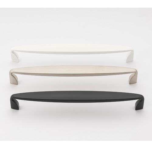 Dull Brushed Nickel Corner Cabinet Handle | Temple & Webster