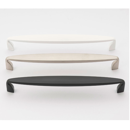 Castella Matte White Corner Cabinet Handle | Temple & Webster