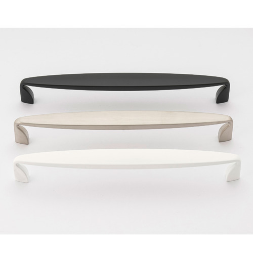 Castella Matte White Corner Cabinet Handle | Temple & Webster