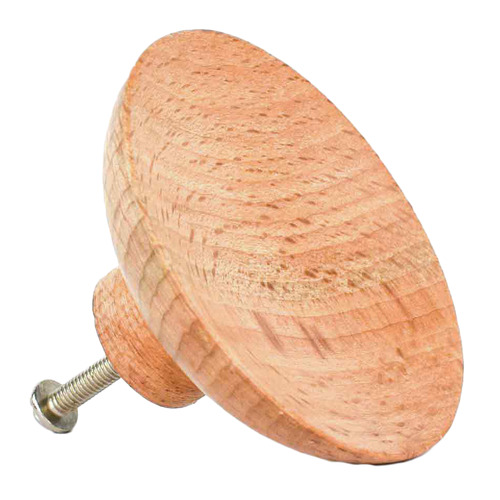 Do.Up Convex Beech Wood Cabinet Knob | Temple & Webster