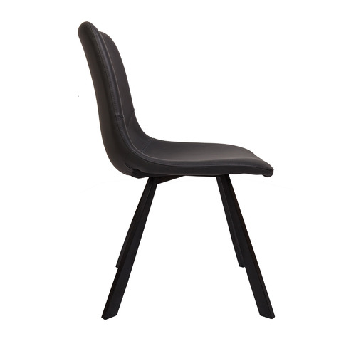 Keys Road Designs Sandra Faux Leather Dining Chairs | Temple & Webster