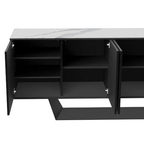 Edmund 4 Door Ceramic Buffet | Temple & Webster