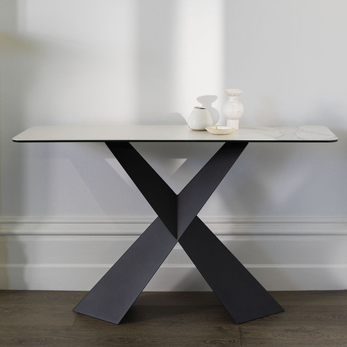 Keys Road Designs Rayver Ceramic Console Table | Temple & Webster
