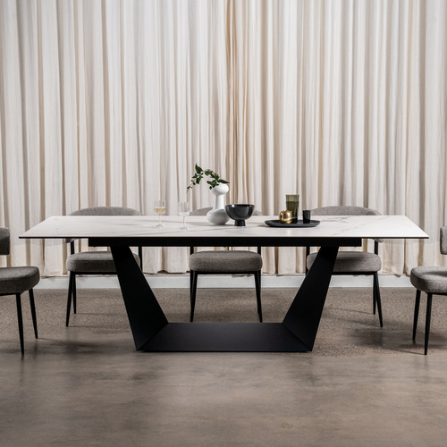 Keys Road Designs Rollo Ceramic Dining Table | Temple & Webster