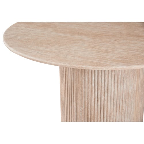 Paula Travertine-Look Dining Table | Temple & Webster