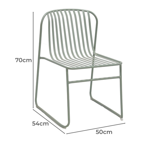 Keys Road Designs Swan Curved Outdoor Dining Chairs | Temple & Webster