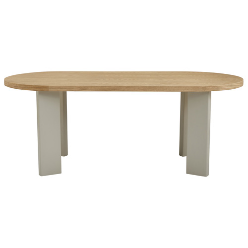 Hester Curved Dining Table | Temple & Webster
