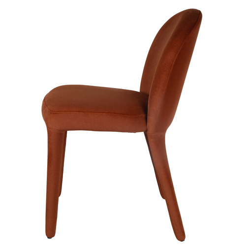 Keys Road Designs Larish Mohair Wool-Blend Dining Chairs | Temple & Webster