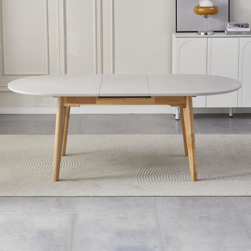 Keys Road Designs Sherman Extendable Ceramic Dining Table | Temple ...