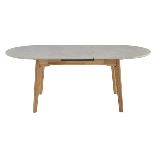 Keys Road Designs Sherman Extendable Ceramic Dining Table | Temple ...