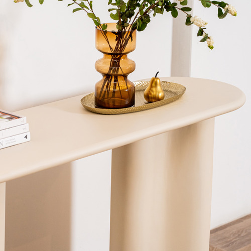 Keys Road Designs Marina Curved Console Table | Temple & Webster