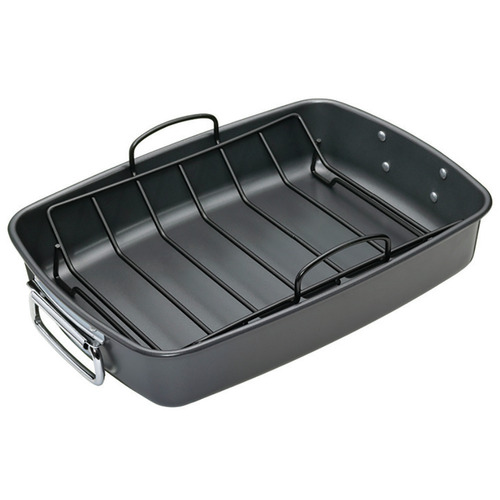 MasterPro Non-Stick Roaster & Rack | Temple & Webster
