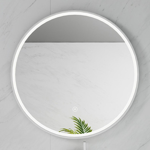 Marmo Round LED Mirror | Temple & Webster