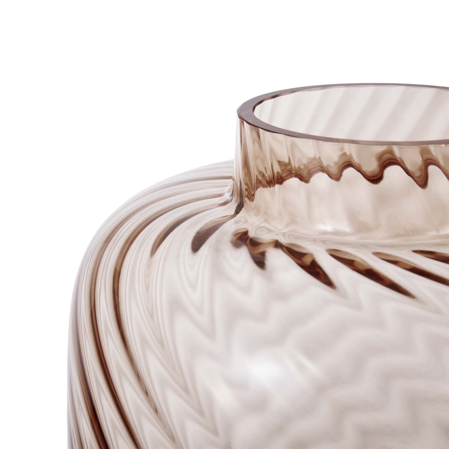 The Home Collective 29cm Skyla Glass Vase | Temple & Webster