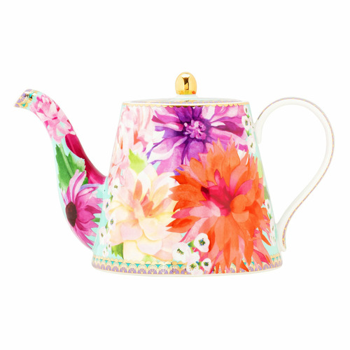 Maxwell & Williams Teas & C's Dahlia Daze 1L Teapot with Infuser ...