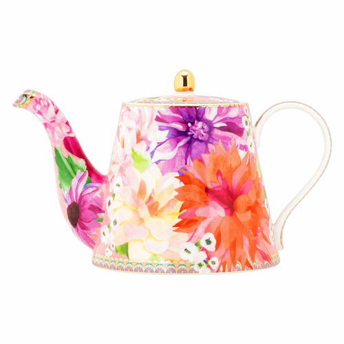 Maxwell & Williams Teas & C's Dahlia Daze 1L Teapot with Infuser ...