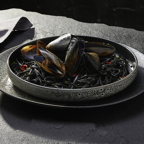 Umi 28cm Porcelain High Rim Platter | Temple & Webster