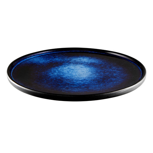 Maxwell & Williams Midnight Caviar Porcelain High Rim Dinner Plates ...