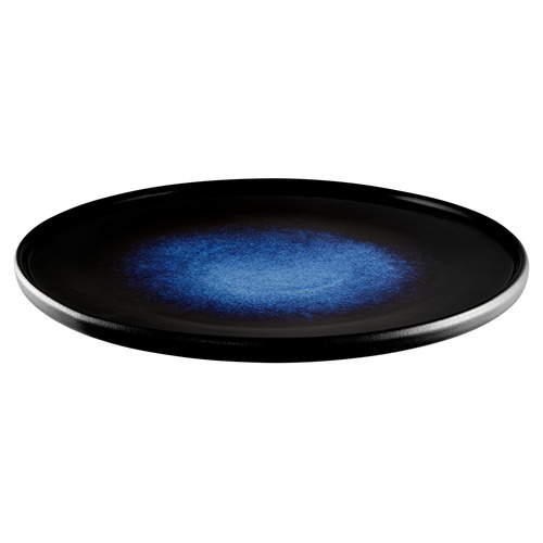 Maxwell & Williams Midnight Caviar Porcelain High Rim Dinner Plates ...