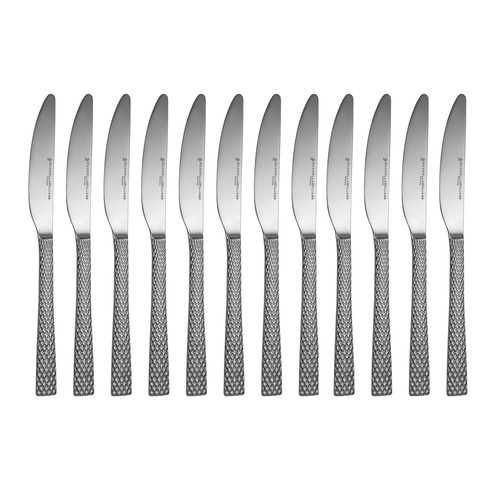 Diamonds Stainless Steel Table Knives | Temple & Webster