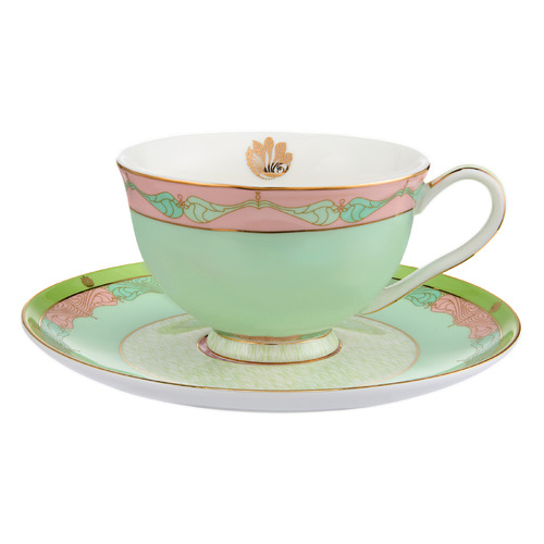 Elphaba Wicked 200ml Porcelain Footed Cup & Saucer | Temple & Webster