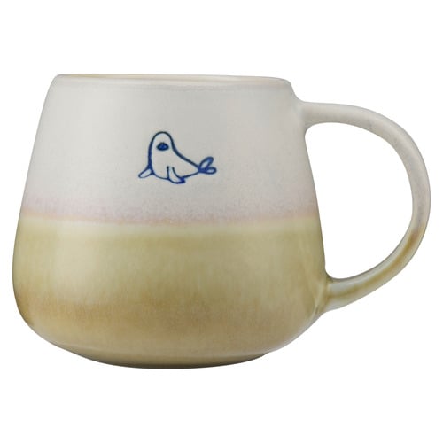 The Mug Club Oceanic Snug Seal 400ml Stoneware Mugs | Temple & Webster