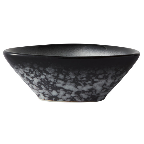 Granite Caviar Triangular Porcelain Sauce Bowls | Temple & Webster