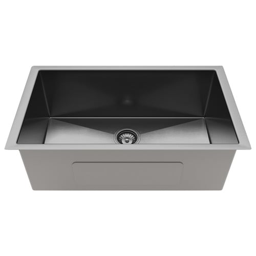 EightQuarters Henley 700mm Single Stainless Steel Kitchen Sink | Temple ...
