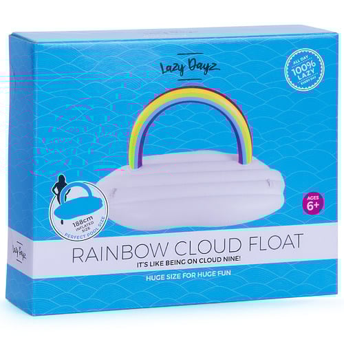 LazyDayz Giant Lazy Dayz Rainbow Float | Temple & Webster