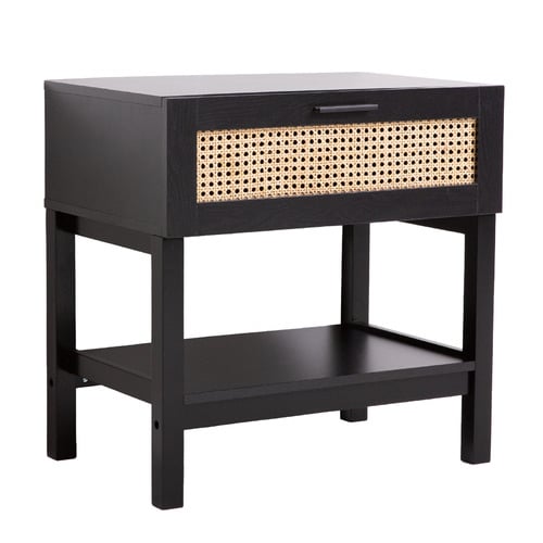 Chiswick Living Senna Rattan Bedside Table | Temple & Webster